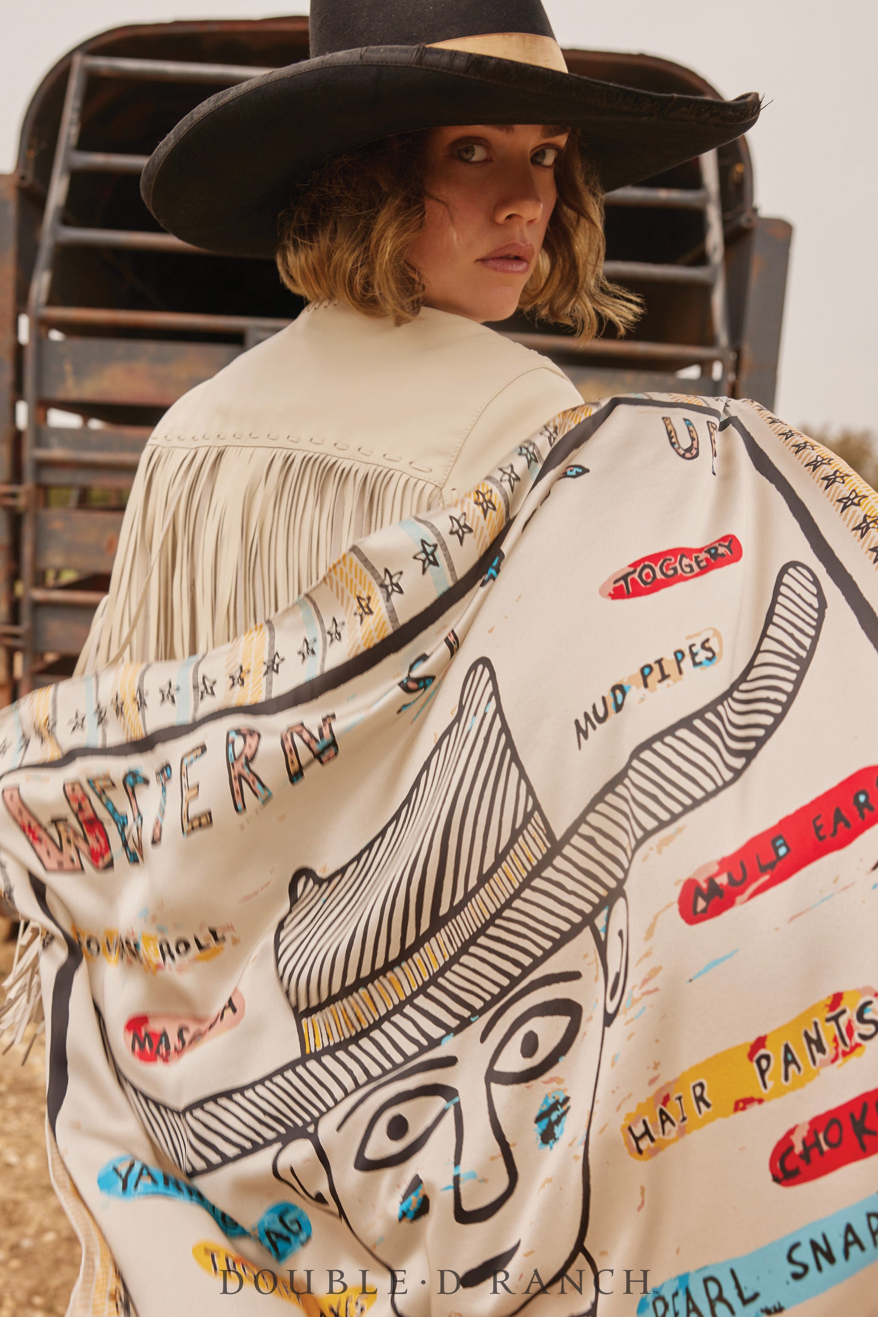 SCARF & SCARF SLIDES - Double D Ranch