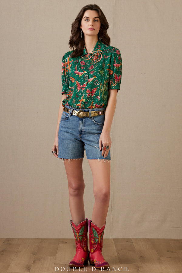 Top, Rhinestone Suits & Cowboy Boots S/S - Double D Ranch