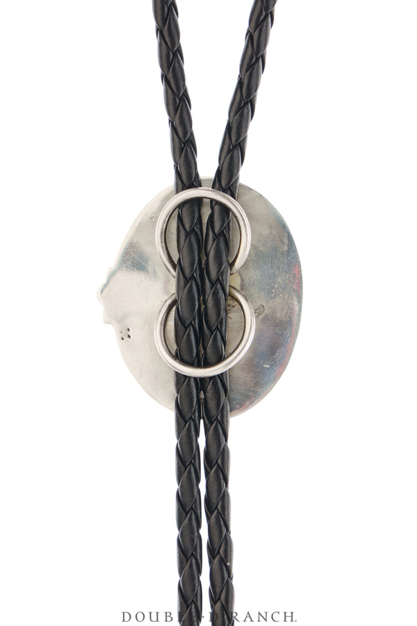 Bolo, Natural Stone, Turquoise, Vintage, 3709 - Double D Ranch