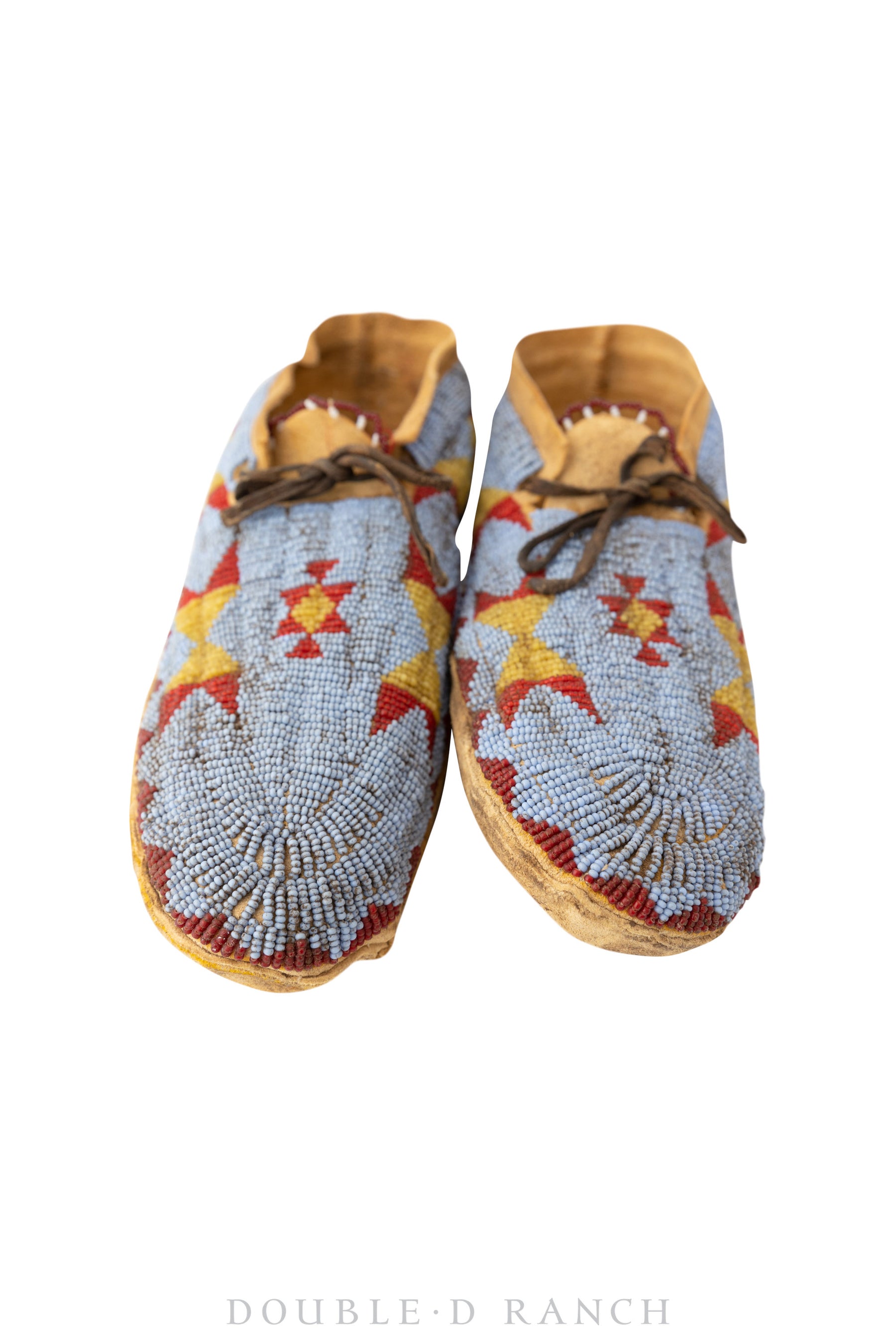 Miscellaneous, Artifact, Moccasins, Beaded, Cheyenne, Vintage, ‘20s, 7 ...