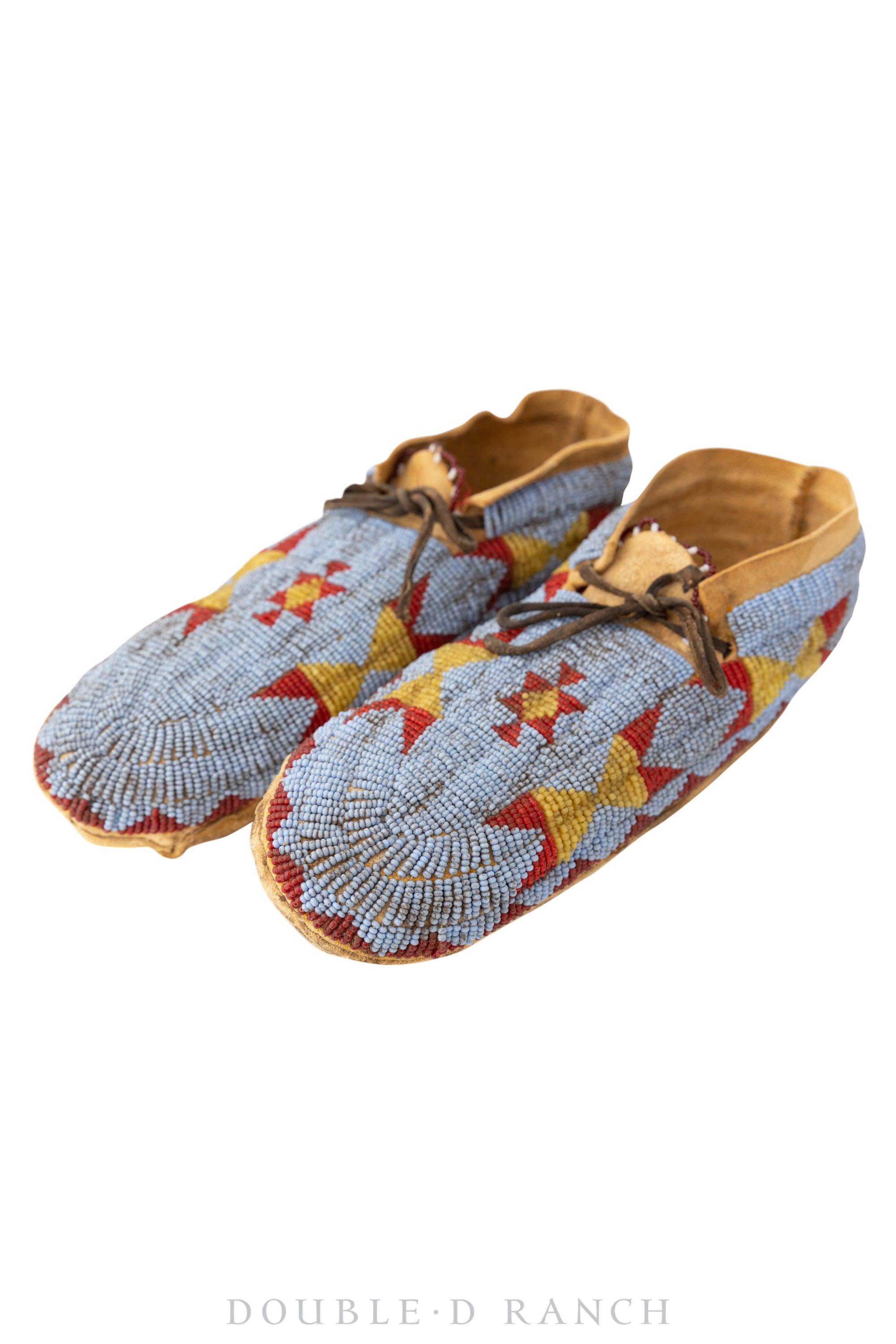 Miscellaneous, Artifact, Moccasins, Beaded, Cheyenne, Vintage, ‘20s, 7 ...