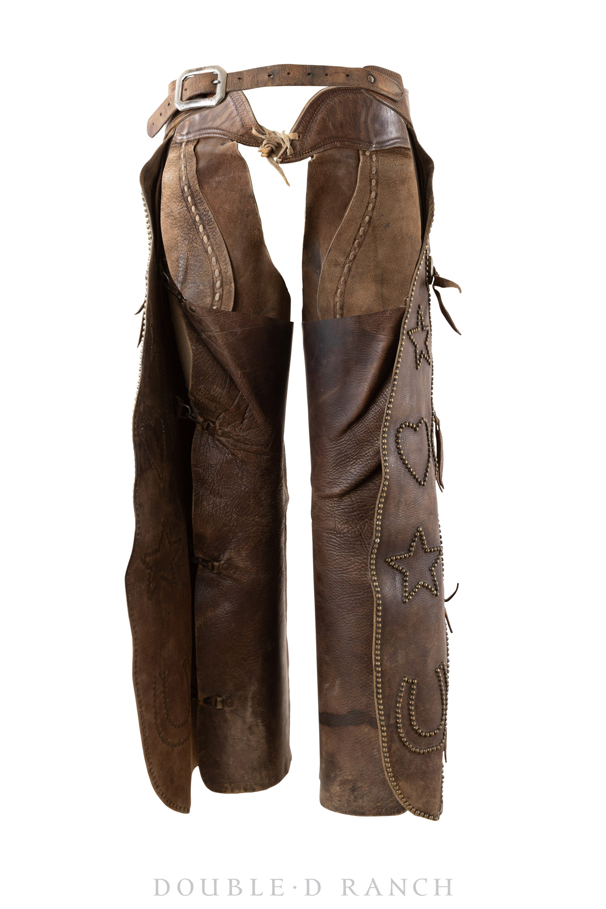 Miscellaneous, Chaps, Bat Wing, Brass Nails, Horseshoe, Star & Hearts ...