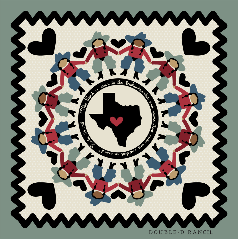 Scarf, Hill Country Relief - Double D Ranch