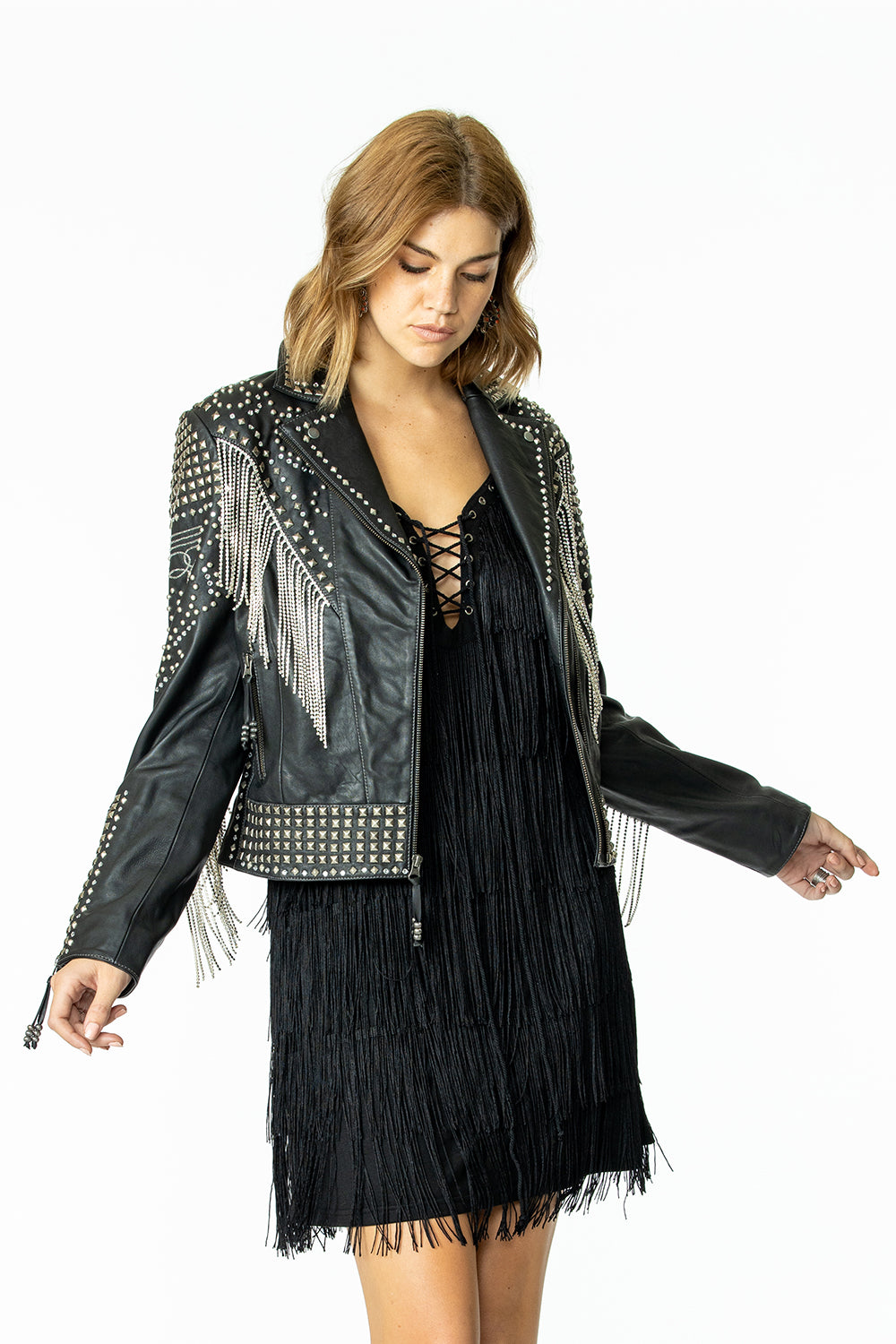 Rhinestoned Cowboy Jacket - Double D Ranch