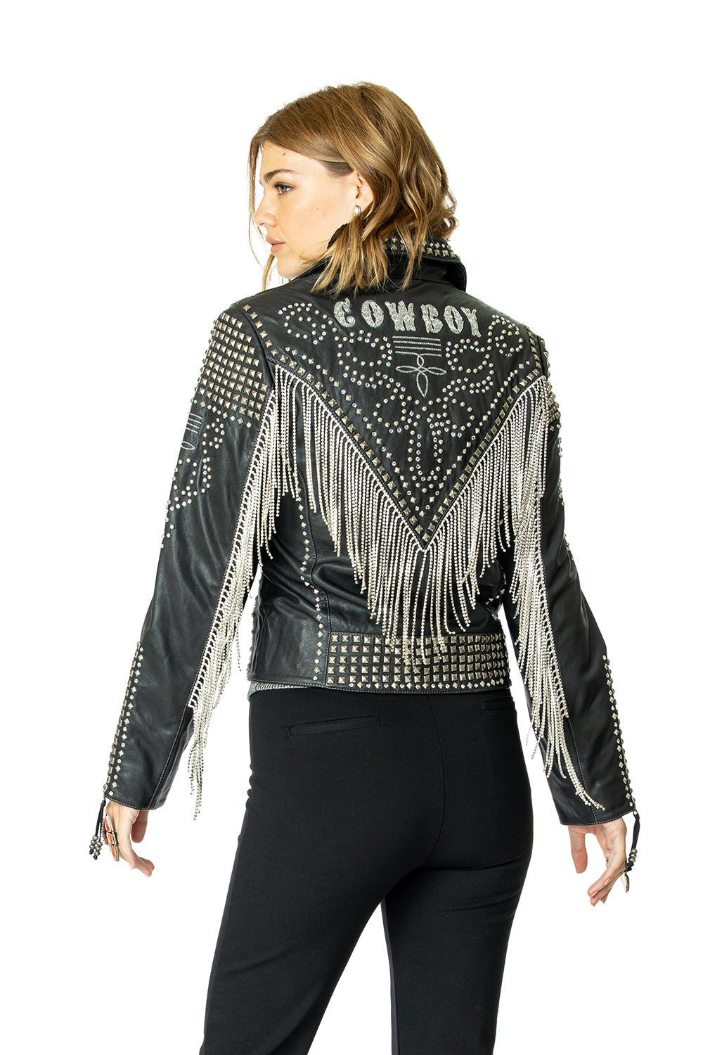 Rhinestoned Cowboy Jacket - Double D Ranch