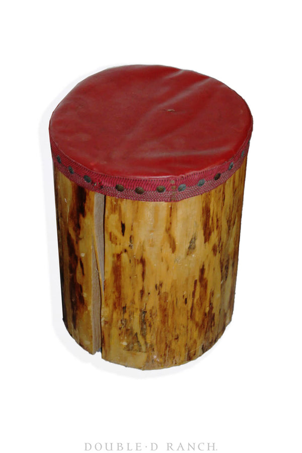 Home, Furniture, Stool, Set of 6, Lodge, Tree Trunks with Vinyl Molesk ...