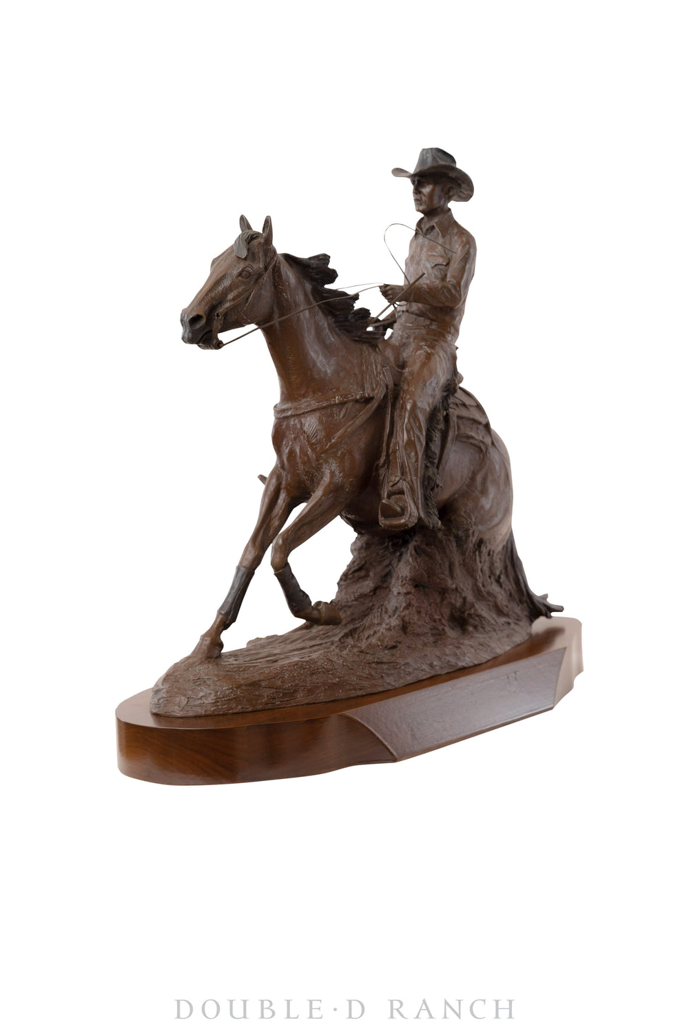 Art, Bronze, Western Slide, Neil Lawson, 2003, 673 - Double D Ranch