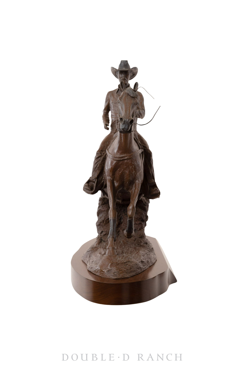 Art, Bronze, Western Slide, Neil Lawson, 2003, 673 - Double D Ranch